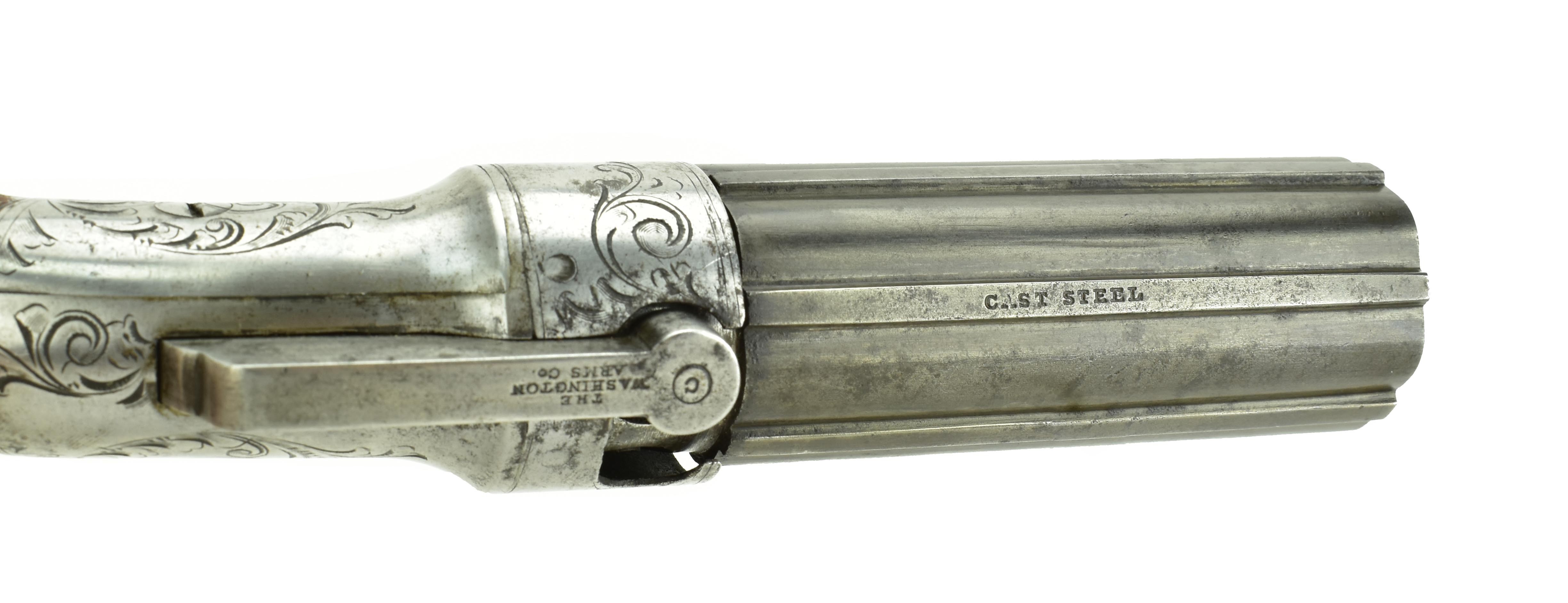 The Washington Arms Co. .32 Caliber Percussion Pepperbox (AH5192 ...