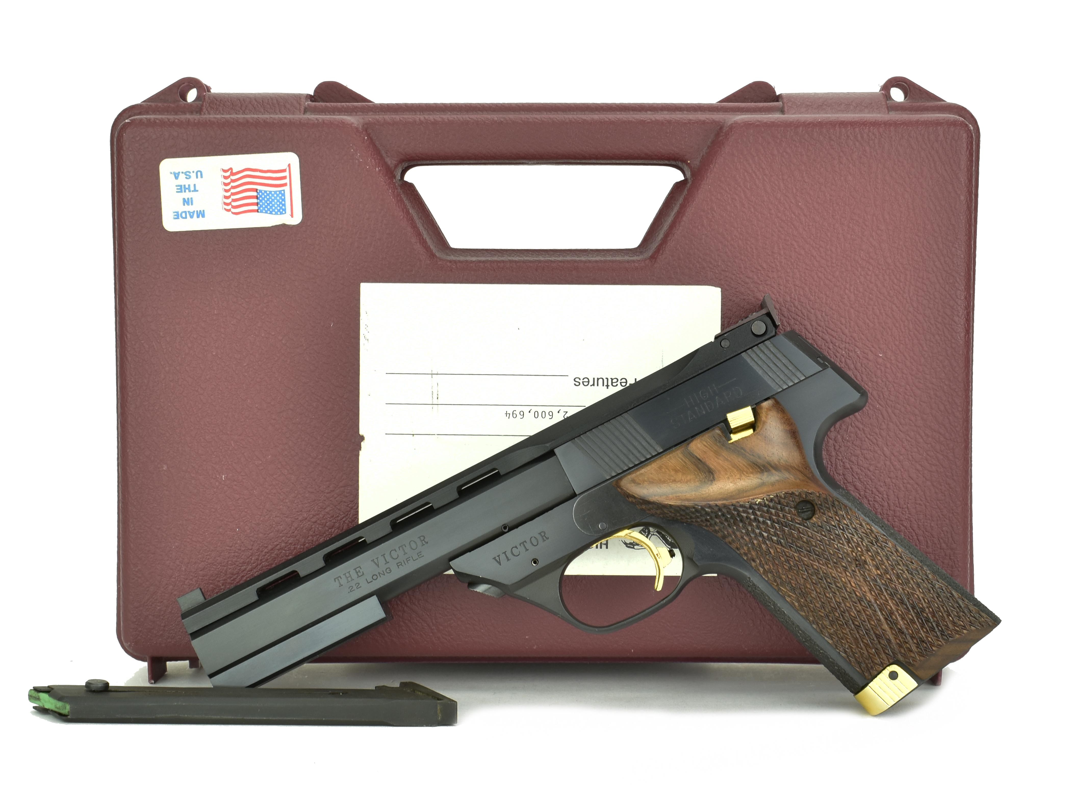 Hi-Standard Victor .22 LR (PR46358) - Collectors Firearms