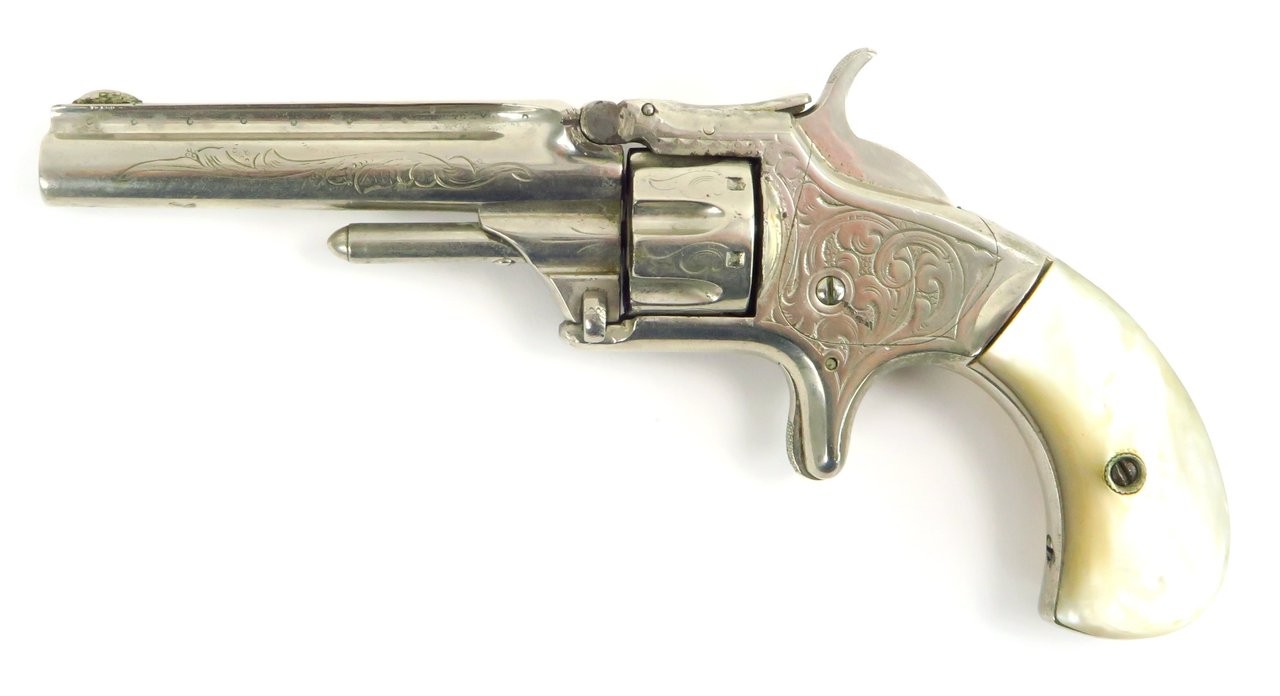 Smith & Wesson Engraved 1st Model 3rd Issue (AH3660) - Collectors Firearms