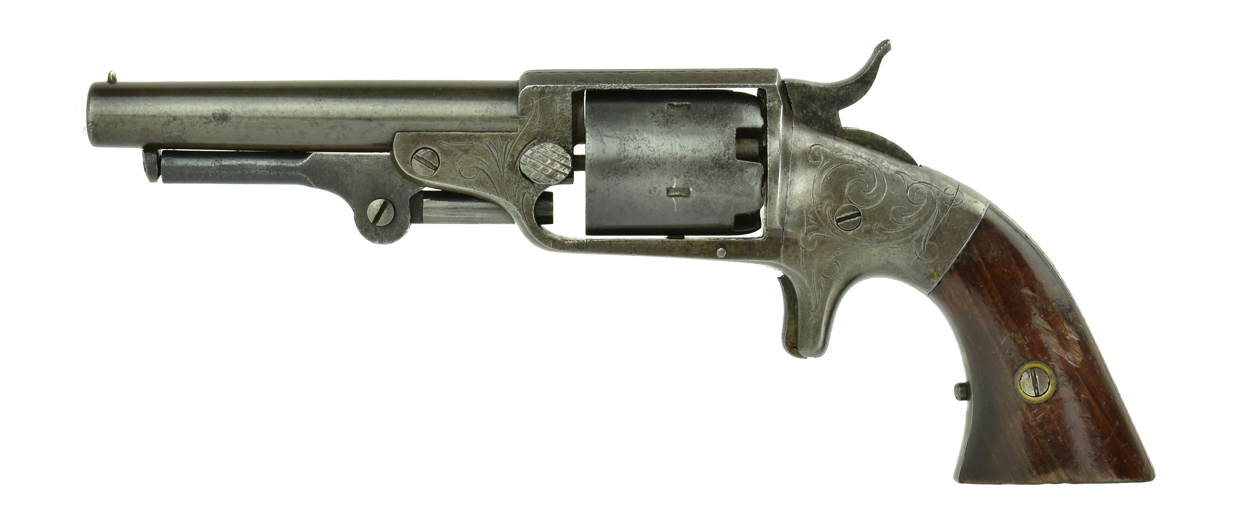 Bacon 1st Model Percussion Pocket Revolver (AH5157) - Collectors Firearms