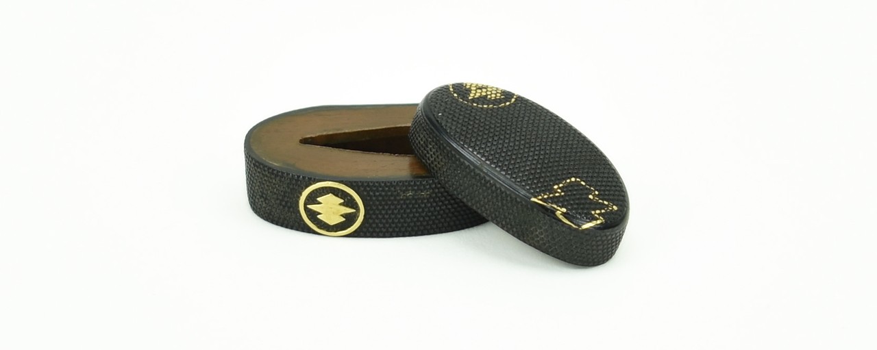 Diamond Mon Rattern Kinko Fuchi Kashira (MGJ162) - Collector’s Firearms