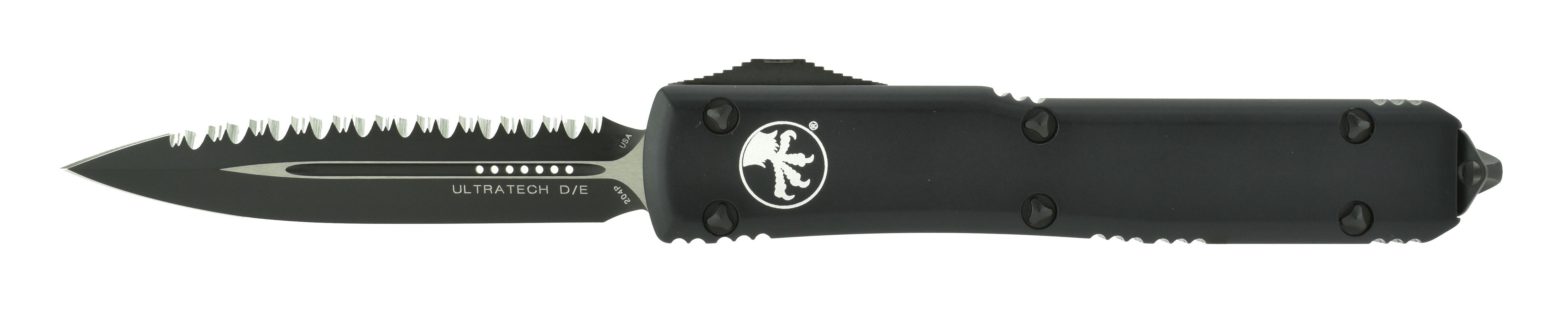 Microtech Ultratech Double Edge Tactical Full Serrated Automatic (K2081 ...