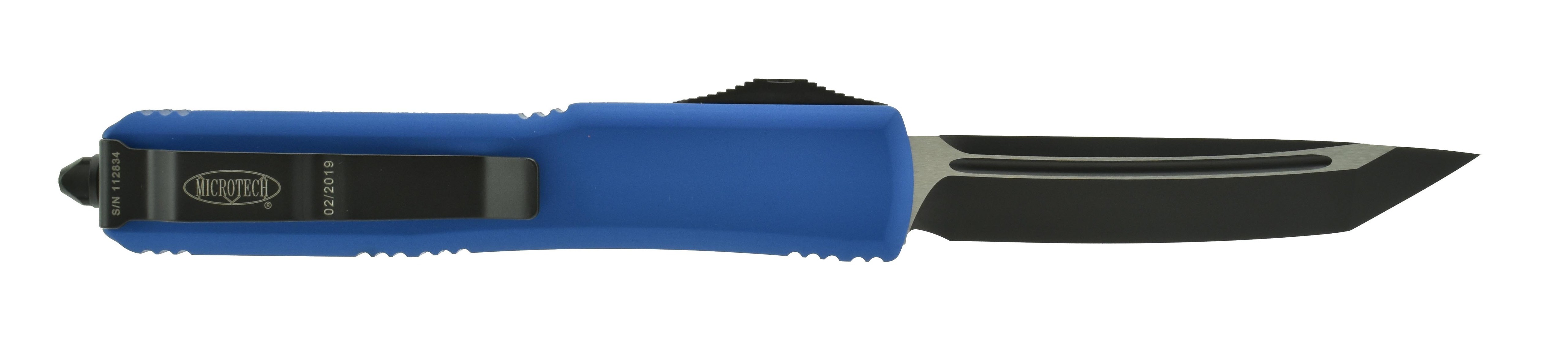 Microtech Ultratech Blue Standard Automatic (K2074) - Collector’s Firearms