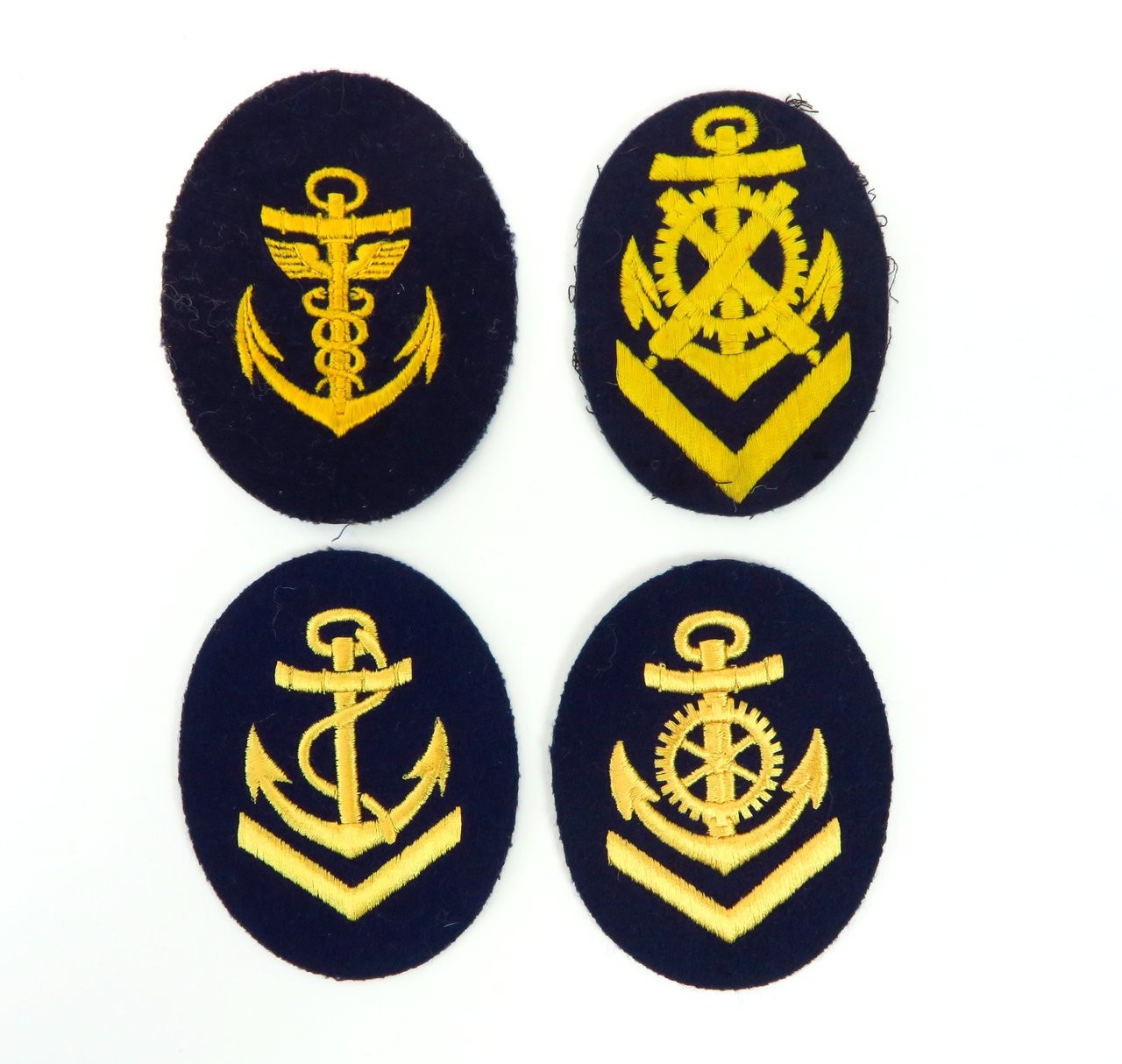 Lot of Nazi WWII Naval Specialty Patches (MM1099) - Collector’s Firearms