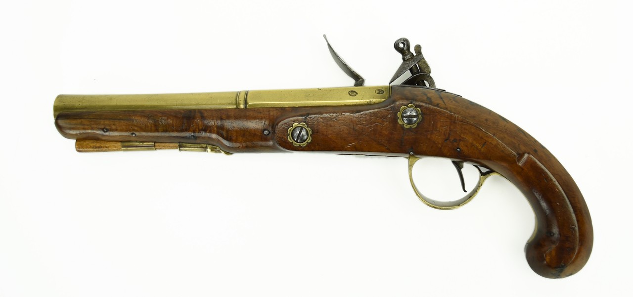 Irish Flintlock Pistol by Ransford, Dublin (AH4190) - Collectors Firearms