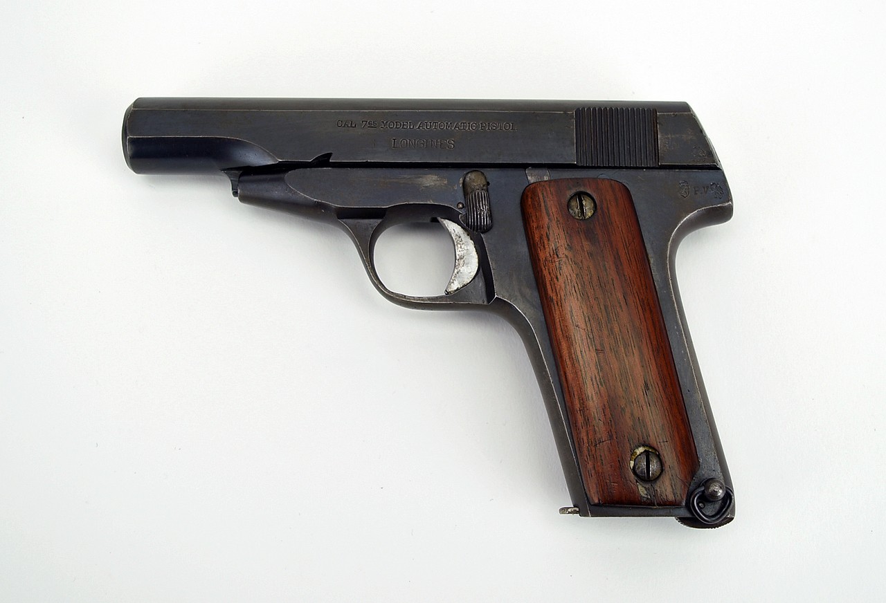 Spanish Longines 7.65mm caliber pistol (PR34338) - Collectors Firearms