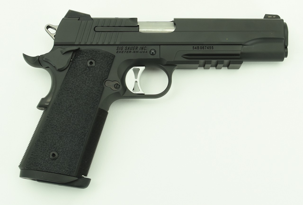 Sig Sauer 1911 Tac Ops .357 Sig caliber pistol (PR34461) - Collectors ...