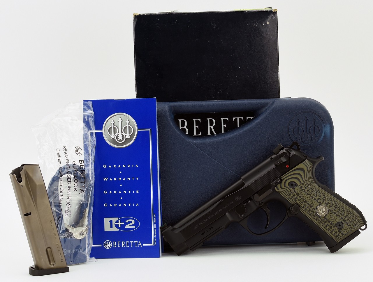 Beretta 92G Brigadier Tactical 9mm caliber pistol (PR34472 ...