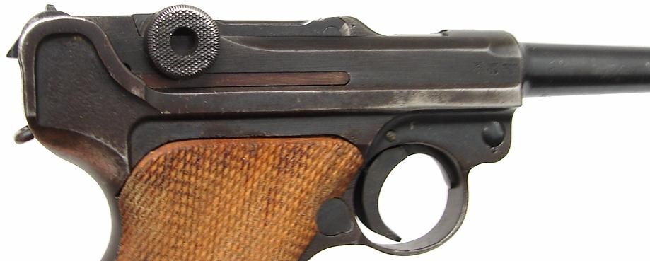 byf Code Mauser-Werke P-08 9mm caliber pistol manufactured in 1942. Has ...