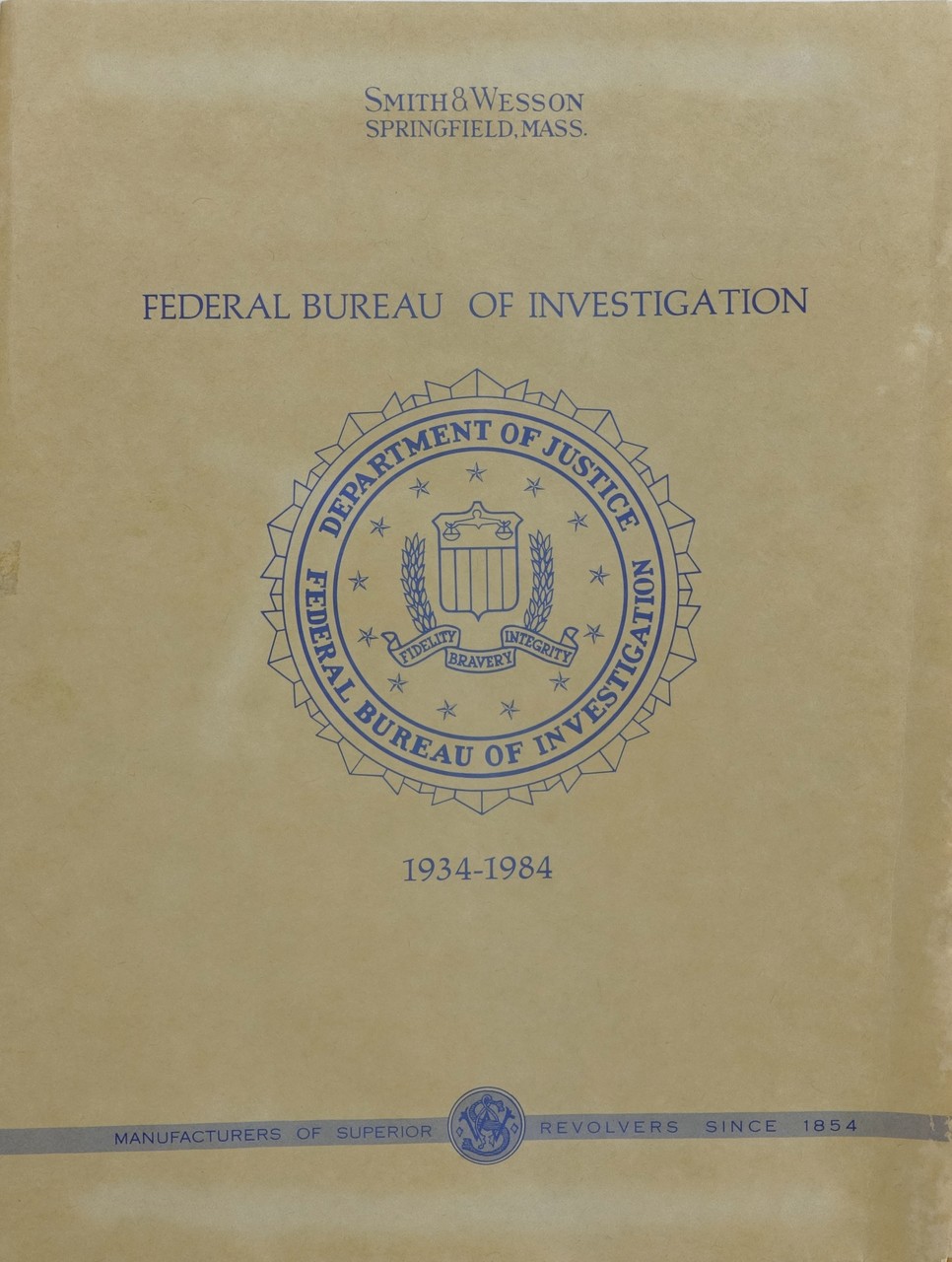 FBI Commemorative Smith & Wesson 27-3 .357 Magnum (COM2045 ...
