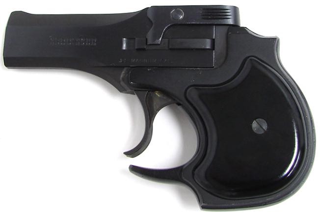 High Standard Derringer .22 WMR caliber derringer. Double action pocket ...