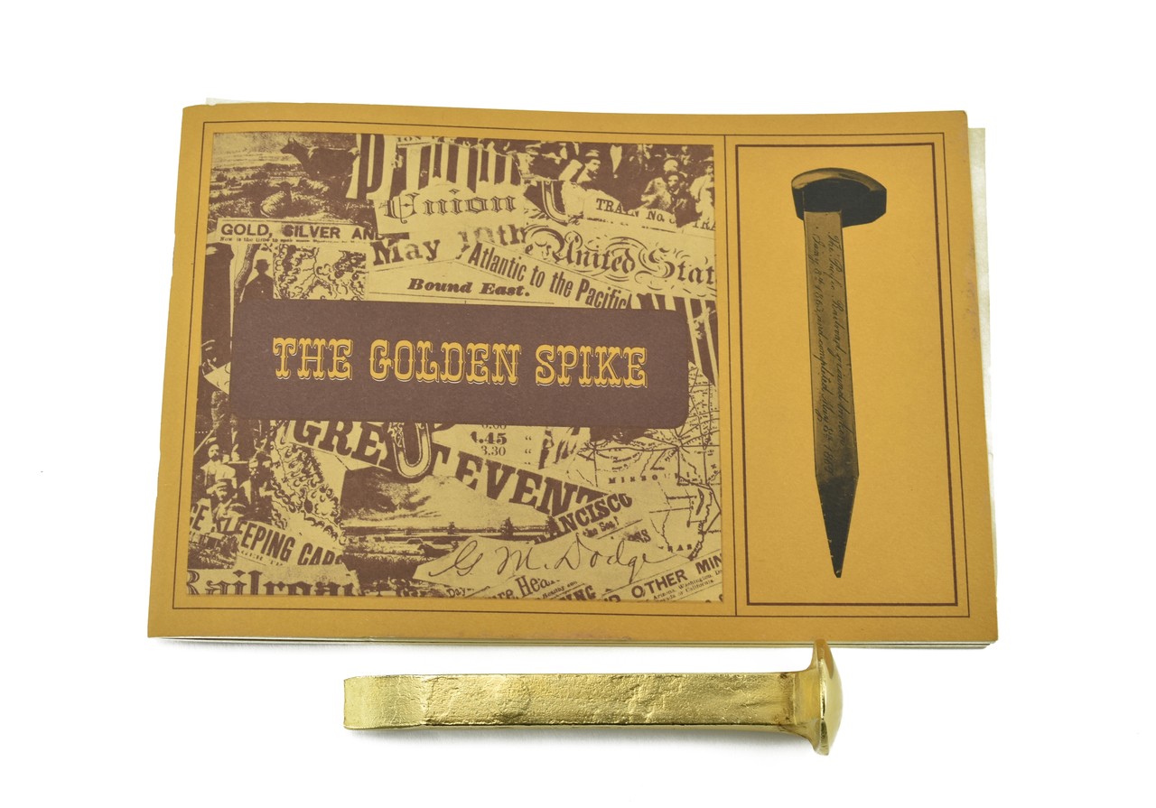 Golden Spike Colt Commemorative with Case (COM2063) - Collector’s Firearms