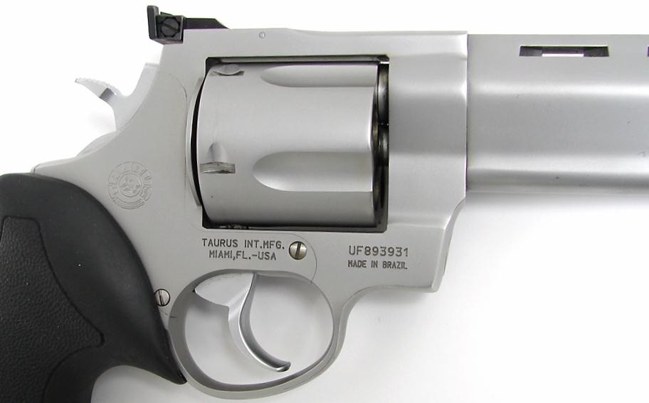 Taurus Raging Bull .480 Ruger caliber revolver. Stainless 6 1/2 model ...