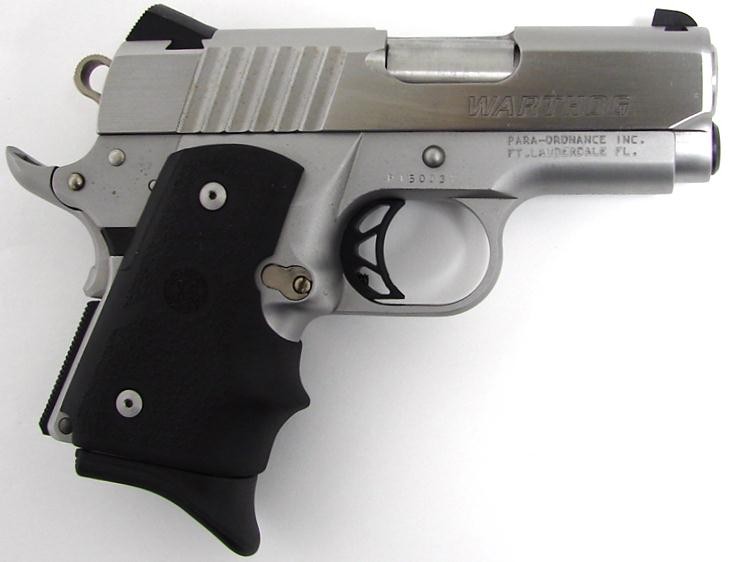 Para Ordnance Warthog .45 ACP caliber pistol. Stainless ultra-compact ...