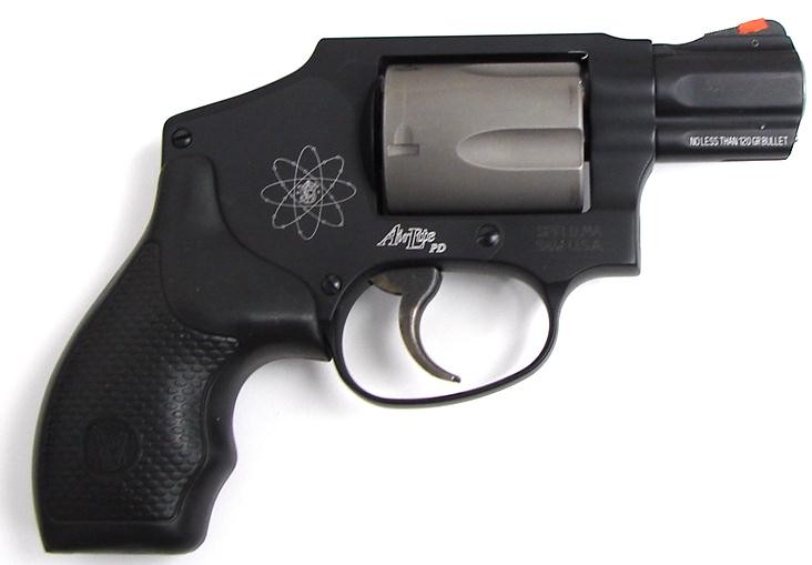 Smith & Wesson 340PD .357 Magnum caliber revolver with scandium frame ...