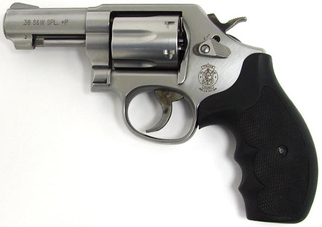 Smith & Wesson 64-8 .38 Special caliber revolver. Stainless steel model ...