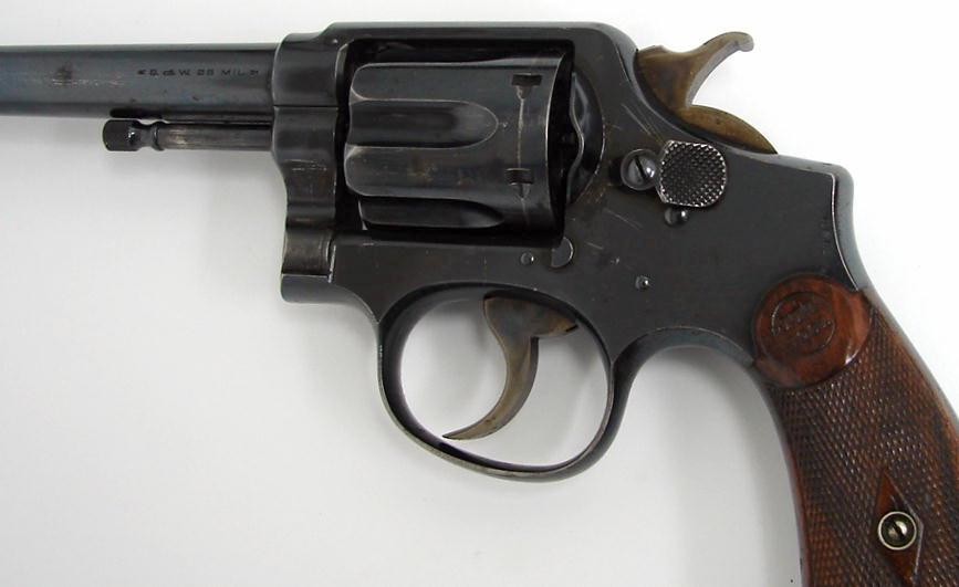 Smith & Wesson 1899 .38 Long Colt caliber revolver. Military contract ...