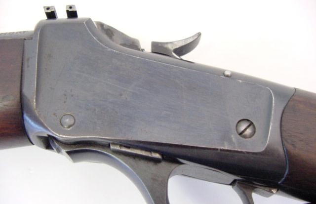 Winchester Model 1885 - 22 Short caliber Winder musket U.S. marked. (r1015) - Collector’s Firearms