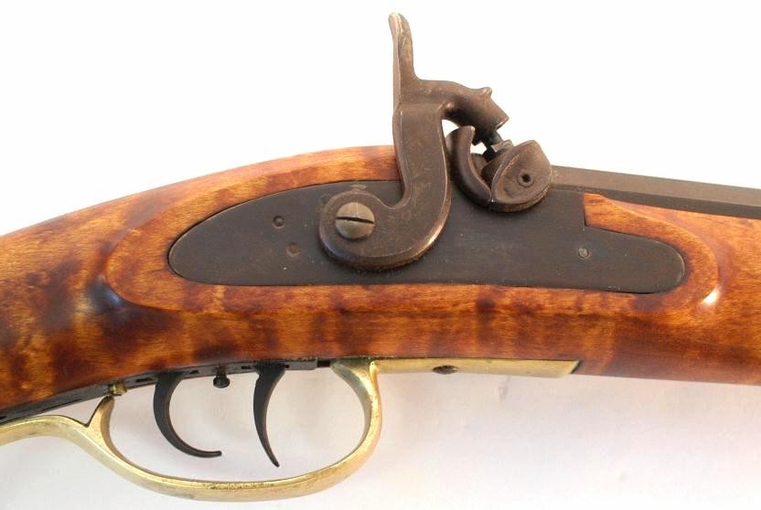 Modern Custom .54 caliber percussion half-stock rifle. (r1250 ...