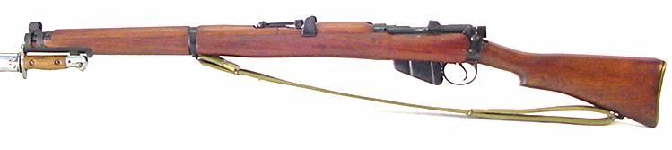 Lithgow SHTLE III 303 British caliber rifle with bayonet and sling ...