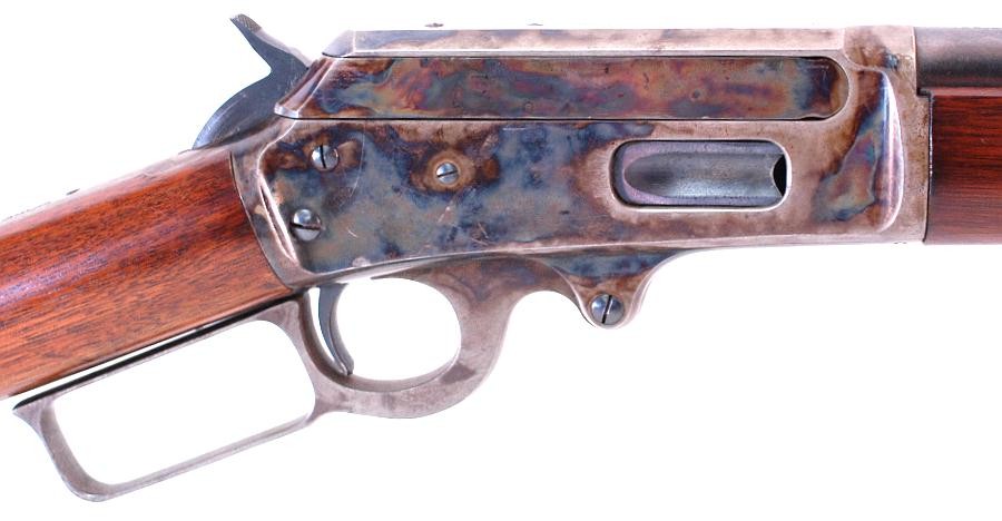 Marlin 1893 .30-30 caliber rifle with excellent case colors and blue ...