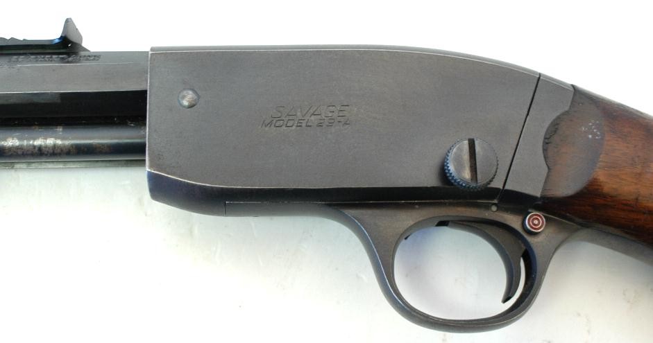 Savage 29A .22 S,L,LR caliber rifle. Deluxe model with checkered stock ...