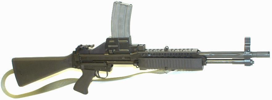 Robinson Armament Model M96 Expeditionary .223 Rem caliber rifle with ...
