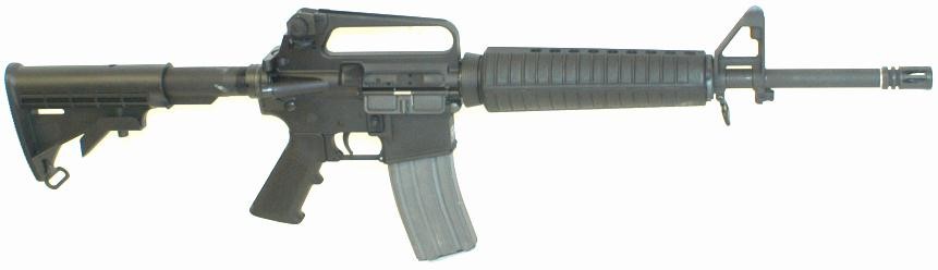 Armalite M15A2 .223 Rem caliber carbine. Current production shorty ...
