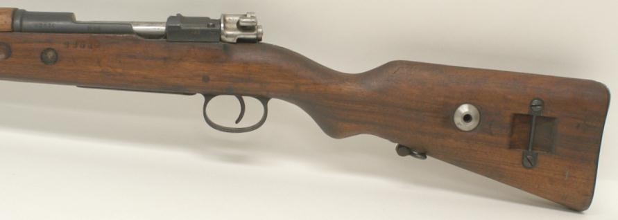 Polish WZ 98 8mm Mauser caliber rifle. Reworked by the Czechs for the ...
