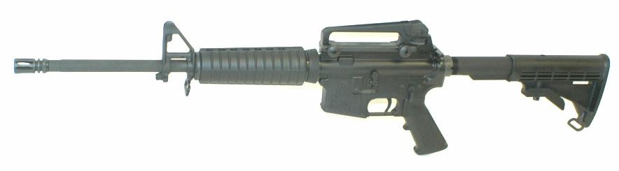 Bushmaster XM15-E2S A3 .223 Rem caliber rifle with 16 heavy barrel, six ...