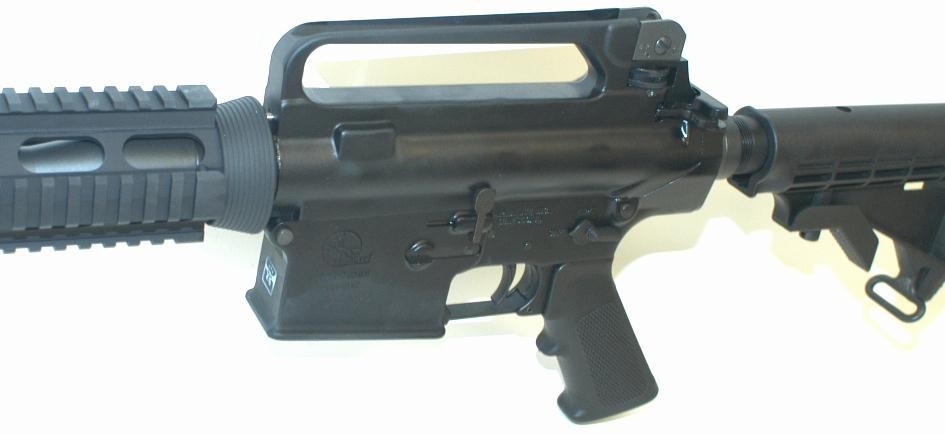 Armalite AR-10A2 Carbine .308 Win caliber rifle. M4 carbine with ...