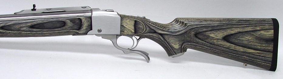 Ruger No 1 .416 Rigby caliber rifle. Stainless tropical model with ...