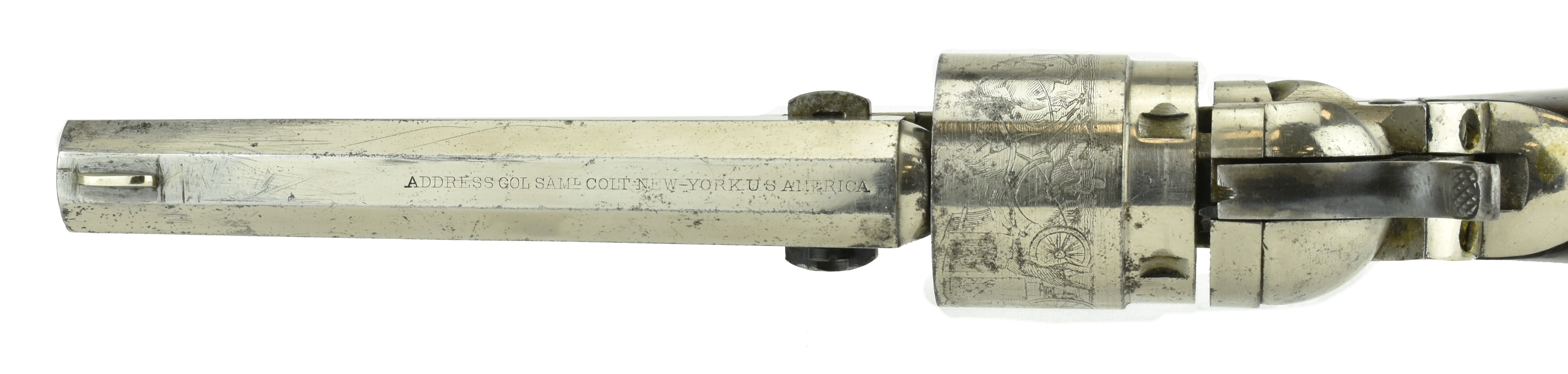 Colt Pocket Navy conversion. (C9488) - Collectors Firearms