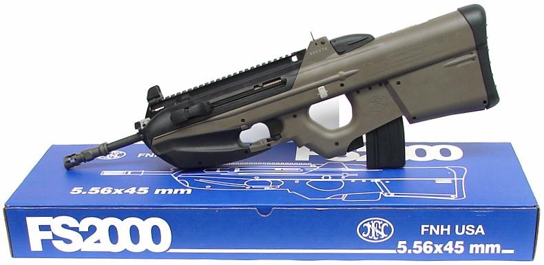 FN FS2000 5.56 x 45mm caliber rifle. State of the art Belgian made ...