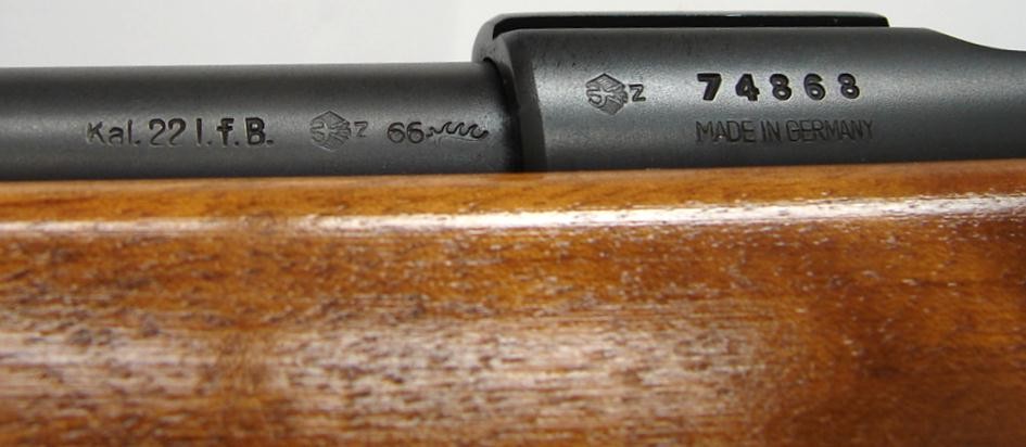 Walther KKM .22 LR caliber rifle. German made match rifle in excellent ...
