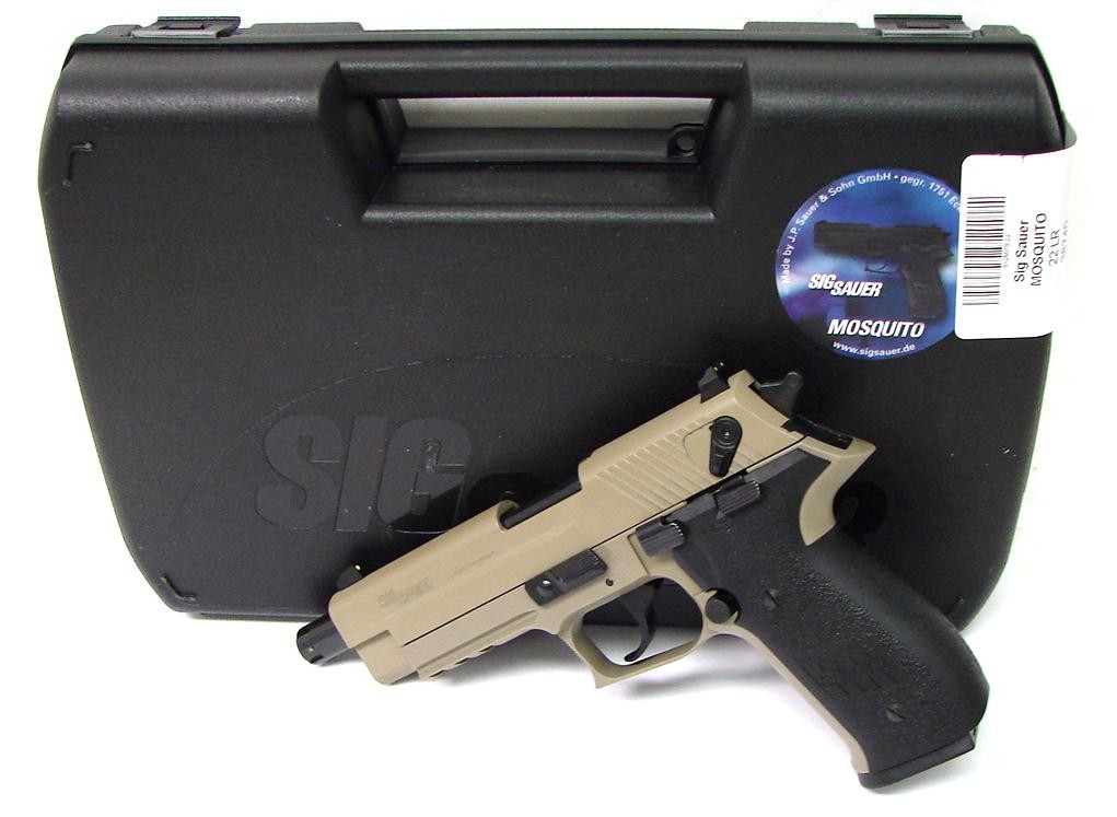 Sig Sauer Mosquito "FDE Finish & Threaded Barrel" .22 LR (iPR21159 ...