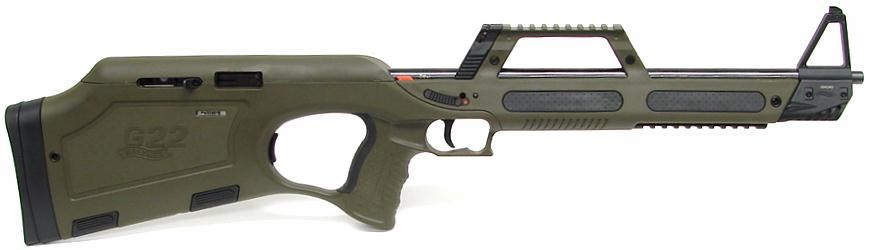 Walther G22 .22 LR caliber rifle. OD green model with laser sight. New. (r4955) - Collectors ...