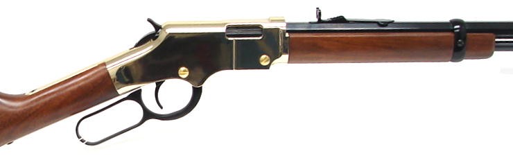 Henry Golden Boy .22 LR caliber rifle with brass receiver and octagon ...