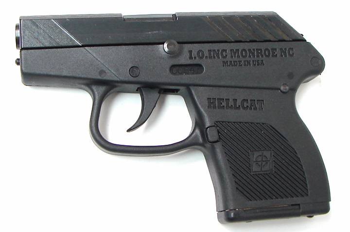 I.O. Inc. Hellcat .380 ACP caliber pistol. Pocket carry model with one ...