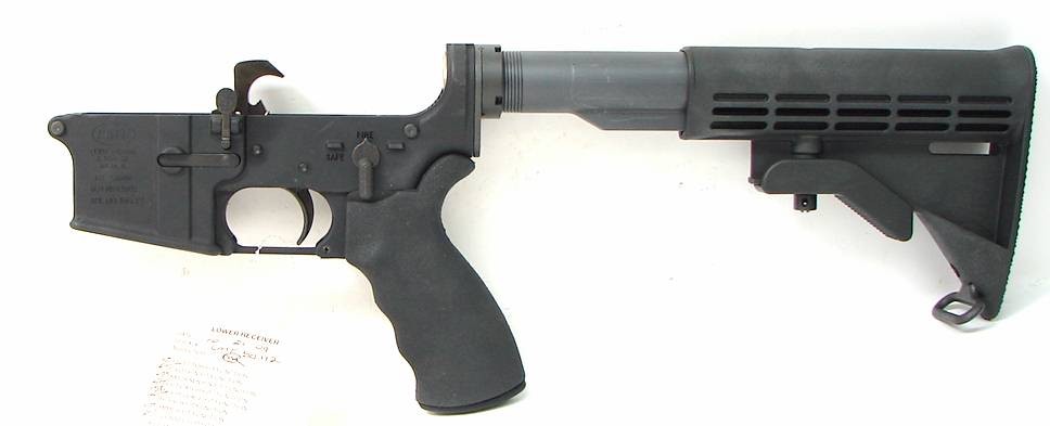 LMT Defender 2000 223 Rem caliber receiver. Complete lower with Ergo ...