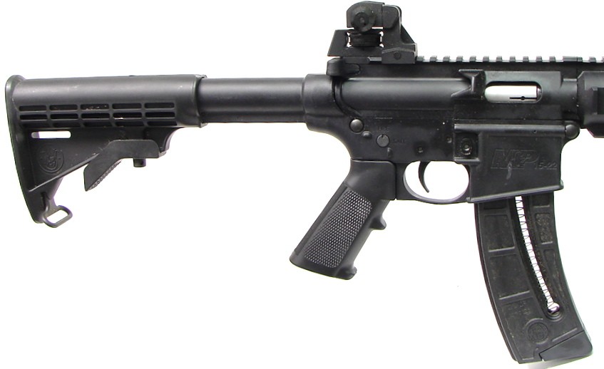 Smith & Wesson M&P 15-22 .22 LR caliber rifle. M4 type carbine ...