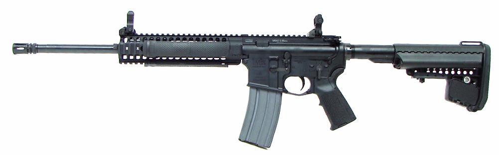 Land Warfare M6A2 5.56mm caliber rifle with accessory rail. New ...