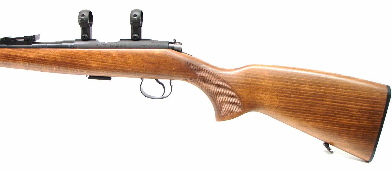 CZ 452 2E ZKM .22 LR caliber rifle. Bolt Action Sporter with iron ...