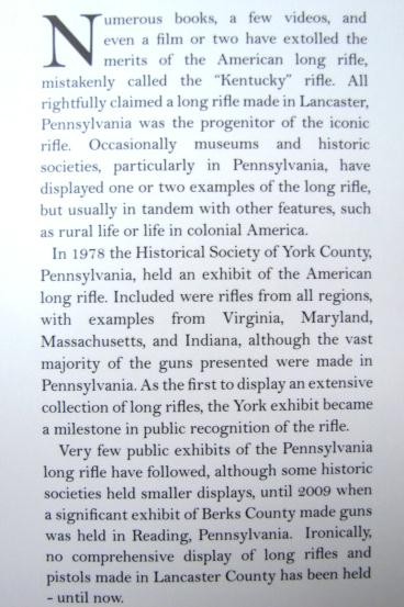 The Lancaster Long Rifle At the Landis Valley Village & Farm Museum ...