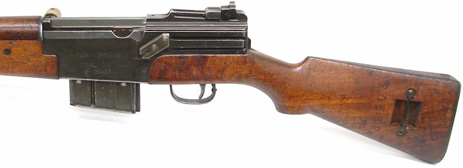 French 1949 MAS 7.5 French caliber rifle manufactured in 1950 s. French ...