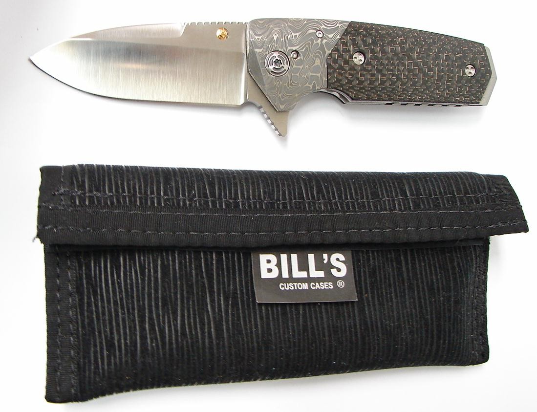 Alan Elishewitz Mini-Tank with Damascus Bolsters (K1438) - Collectors ...