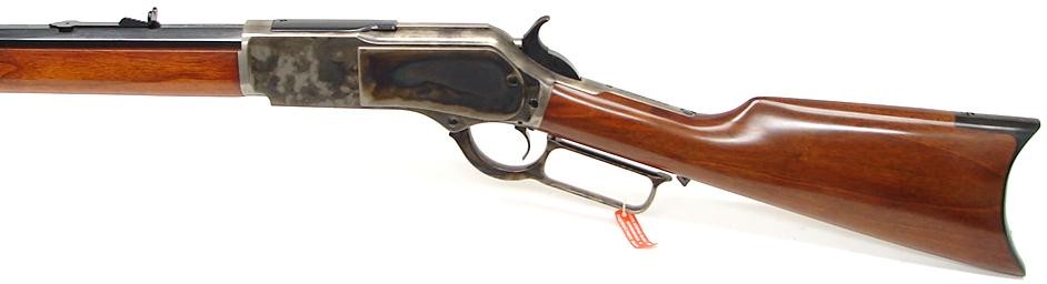 Uberti 1876 Centennial .50-95 caliber rifle with 28 barrel, case ...