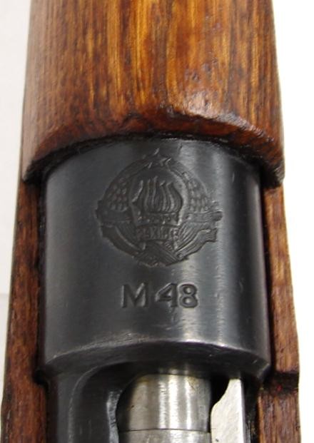 Yugoslavian M48 8mm Mauser caliber rifle. Post-war Mauser rifle in very good condition. (r6821 ...
