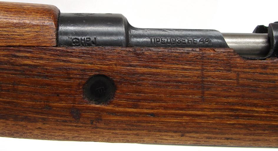 Yugoslavian M48 8mm Mauser caliber rifle. Post-war Mauser rifle in very ...