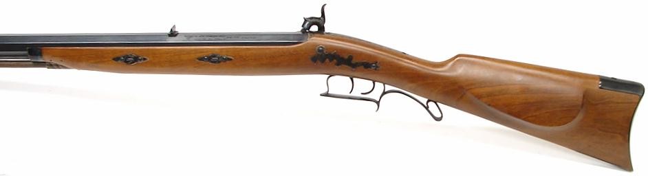 Pedersoli Tryon .50 caliber rifle with maple stock and case colored ...